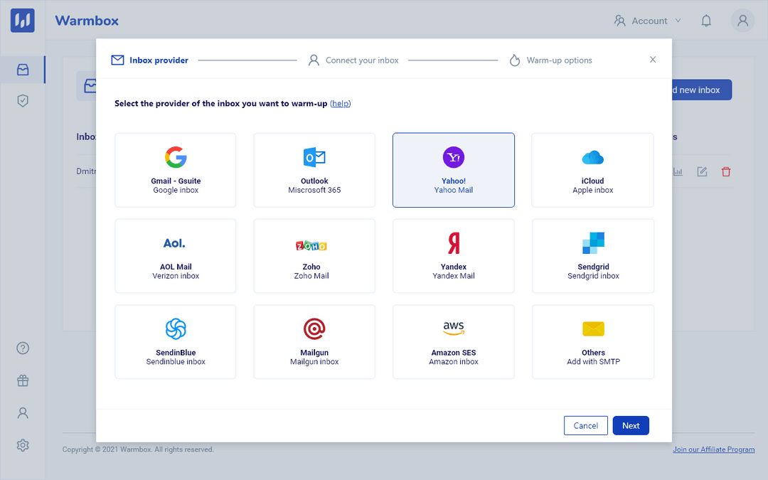 Warm-up your cold email inbox | Discover Warmbox.ai